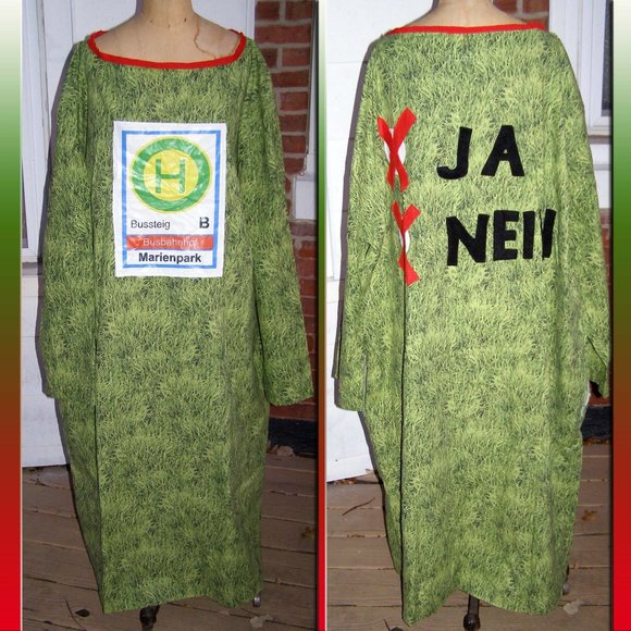 Source Unknown | Dresses | New Awesome Unique Dress With Grass Print ...